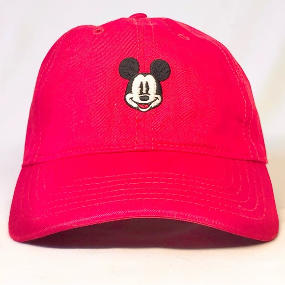 Disney | Accessories | Disney Mikey Mouse Classic Red Baseball Caphat ...